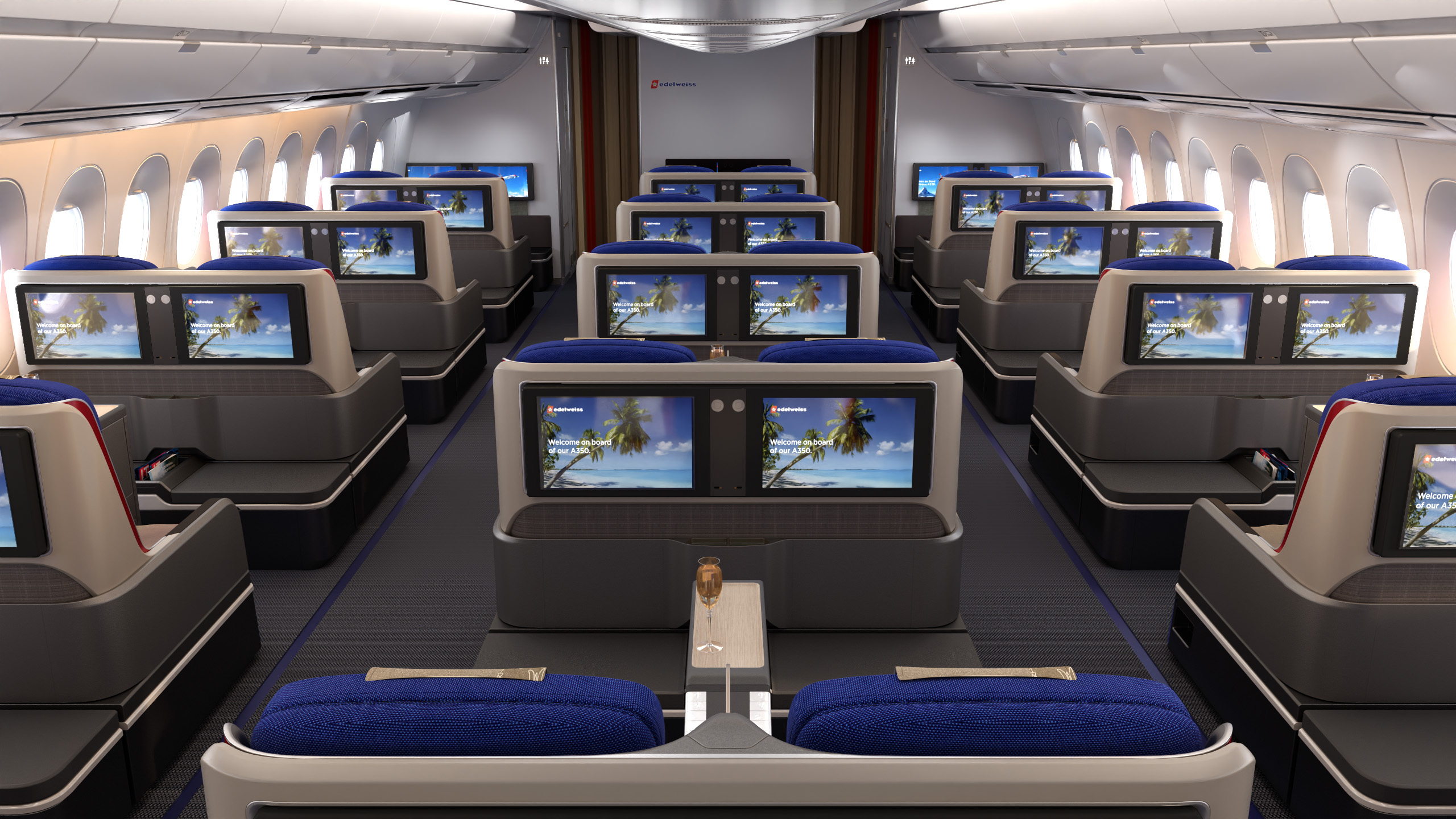 Edelweiss mit modernisierten Airbus A350 | PRESTIGE TRAVEL